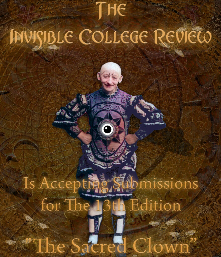 Submissions for the 13th Edition "The Sacred Clown" - Invisible College ...